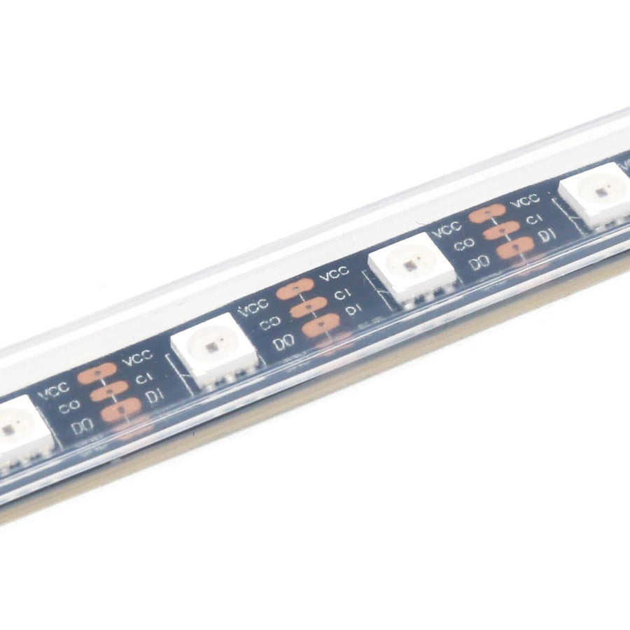 Flexible RGB LED Strip (DotStar/APA102/SK9822 Compatible) - 60 LED ...