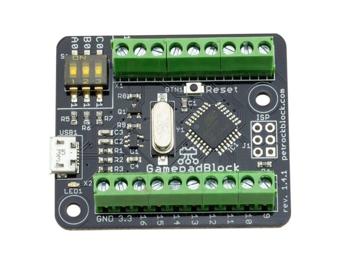 GamepadBlock - Joystick & Controller Interface [discontinued] - The Pi Hut