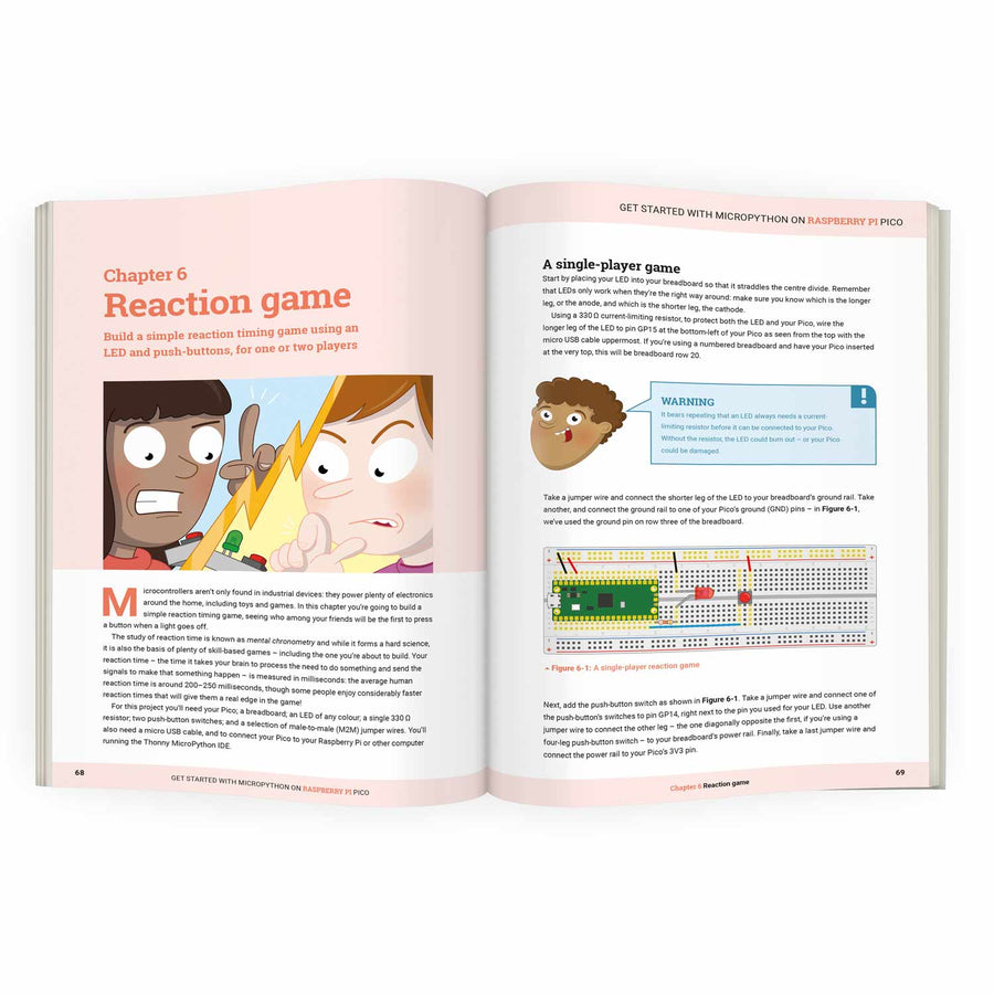 Get Started with MicroPython on Raspberry Pi Pico (First Edition) | The ...