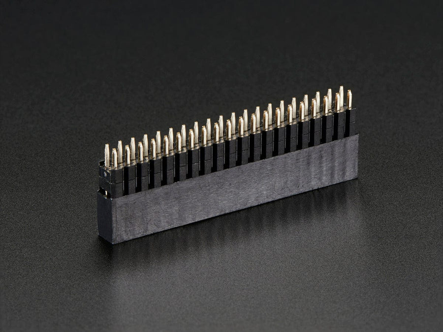 GPIO Header for RaspberryPi A+/B+/Pi 2/Pi 3 (Tall 2x20 Female Header ...