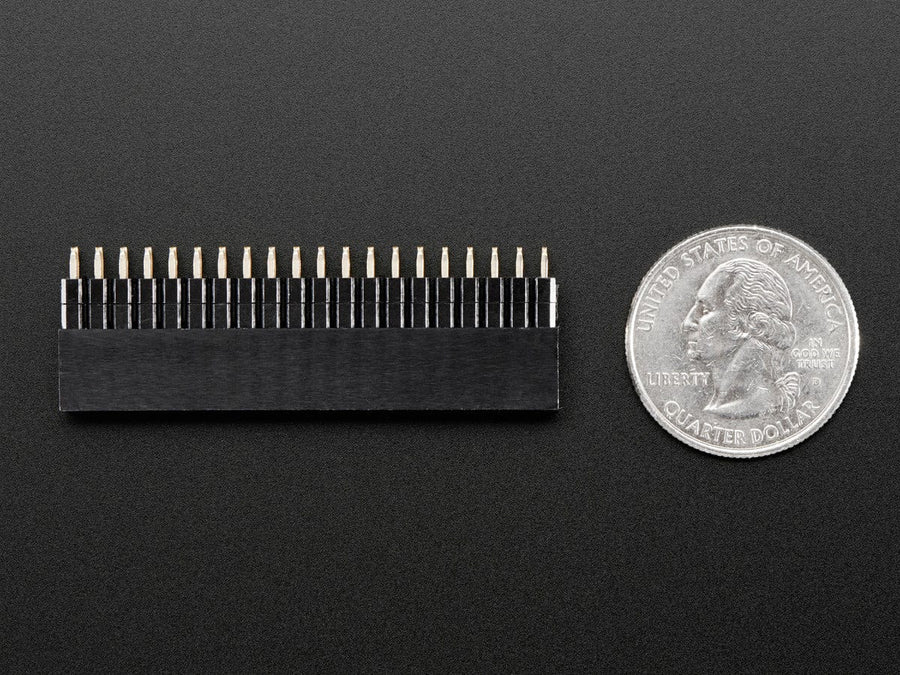 GPIO Header for RaspberryPi A+/B+/Pi 2/Pi 3 (Tall 2x20 Female Header ...