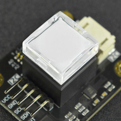 Gravity: I2C RGB LED Colourful Button Module - The Pi Hut