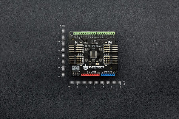 Gravity: I2C TO GPIO shield V2.0 [Discontinued] - The Pi Hut
