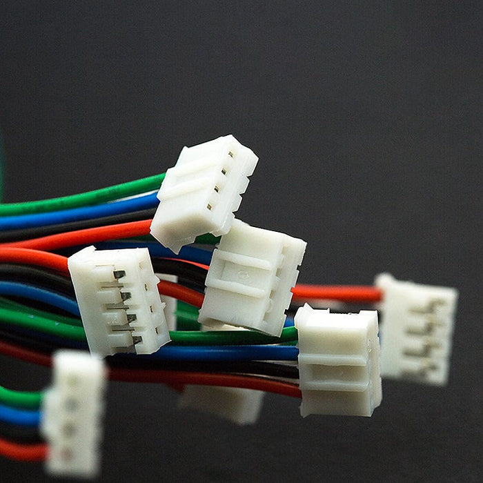 Gravity: I2C/UART 4-pin PH2.0 to Female Jumper Cables (10 pack) - The ...