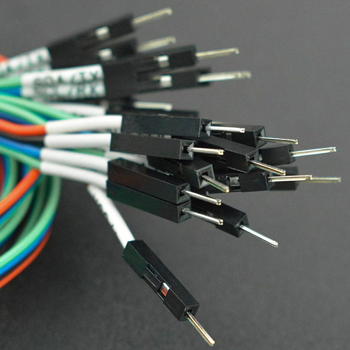 Gravity: PH2.0-Male DuPont Line with Tag (30cm, 5 Pack) - The Pi Hut