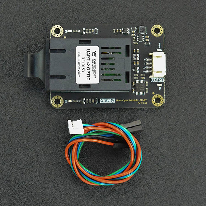 Gravity: UART Fiber Optic Transceiver Module | The Pi Hut Gravity: UART Fiber Optic Transceiver Module | The Pi Hut