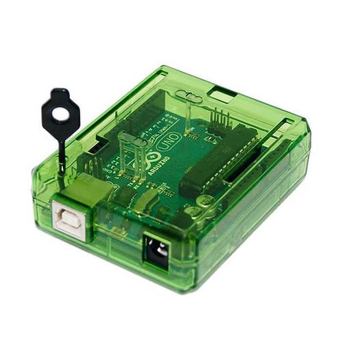 Green Protective case for Arduino Uno [Discontinued] - The Pi Hut