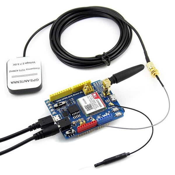 GSM/GPRS/GPS Shield for Arduino [Discontinued] | The Pi Hut