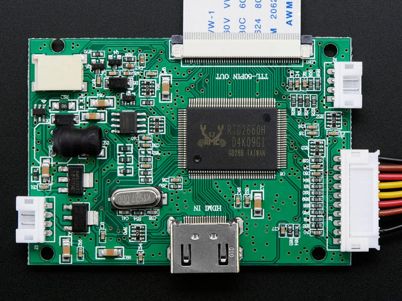HDMI 4 Pi: 5" Display (no Touch) w/Mini Driver - 800x480 HDMI ...