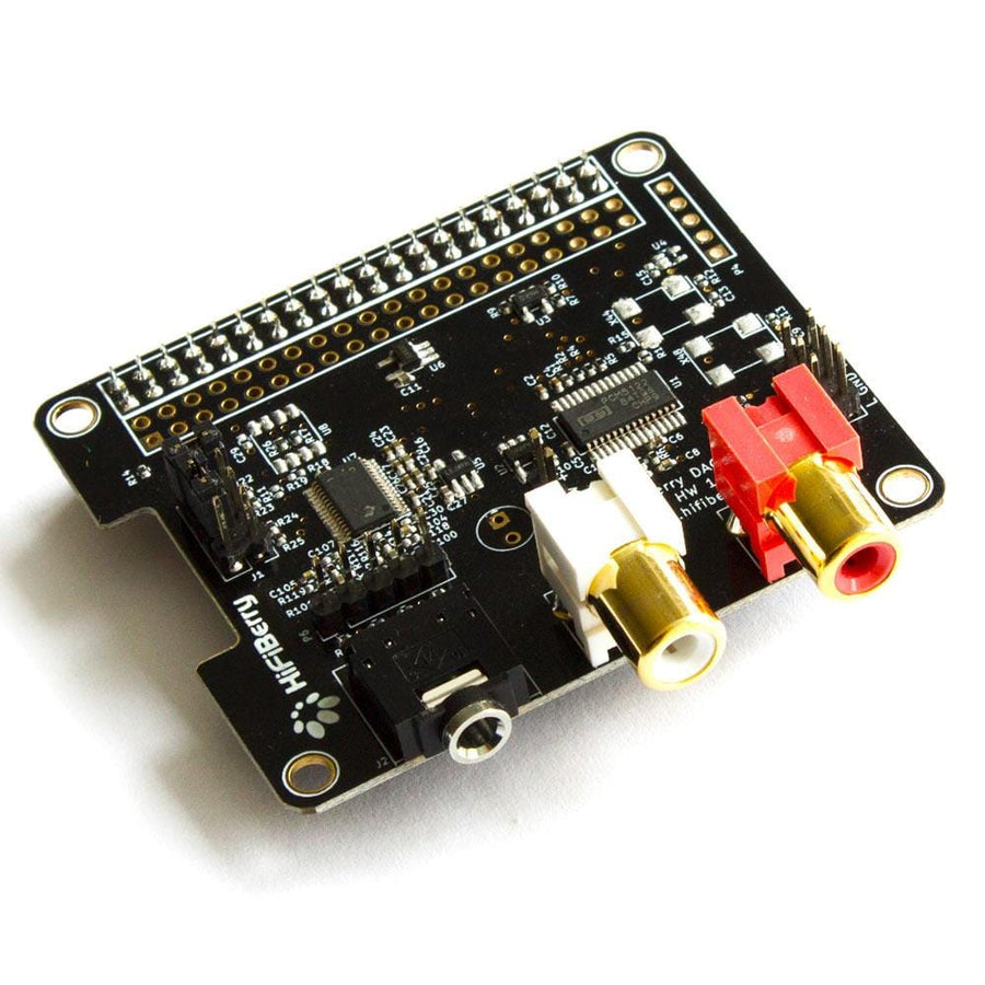 HiFiBerry DAC+ ADC | The Pi Hut