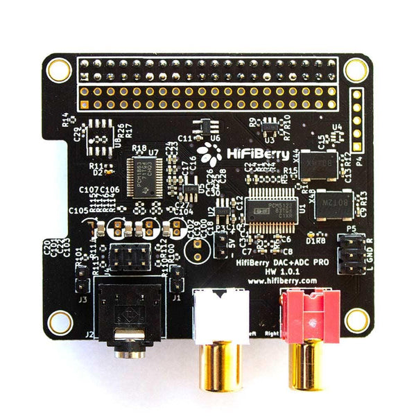 HiFiBerry DAC+ ADC Pro | The Pi Hut