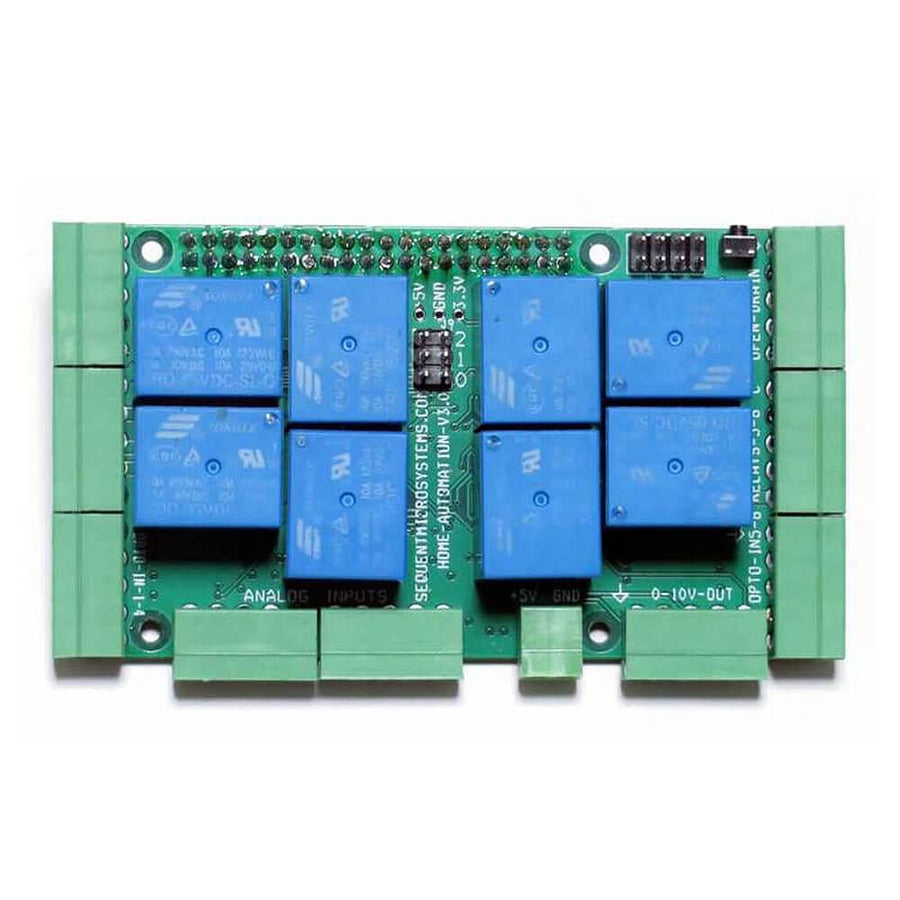 Home Automation 8-Layer Stackable HAT for Raspberry Pi | The Pi Hut