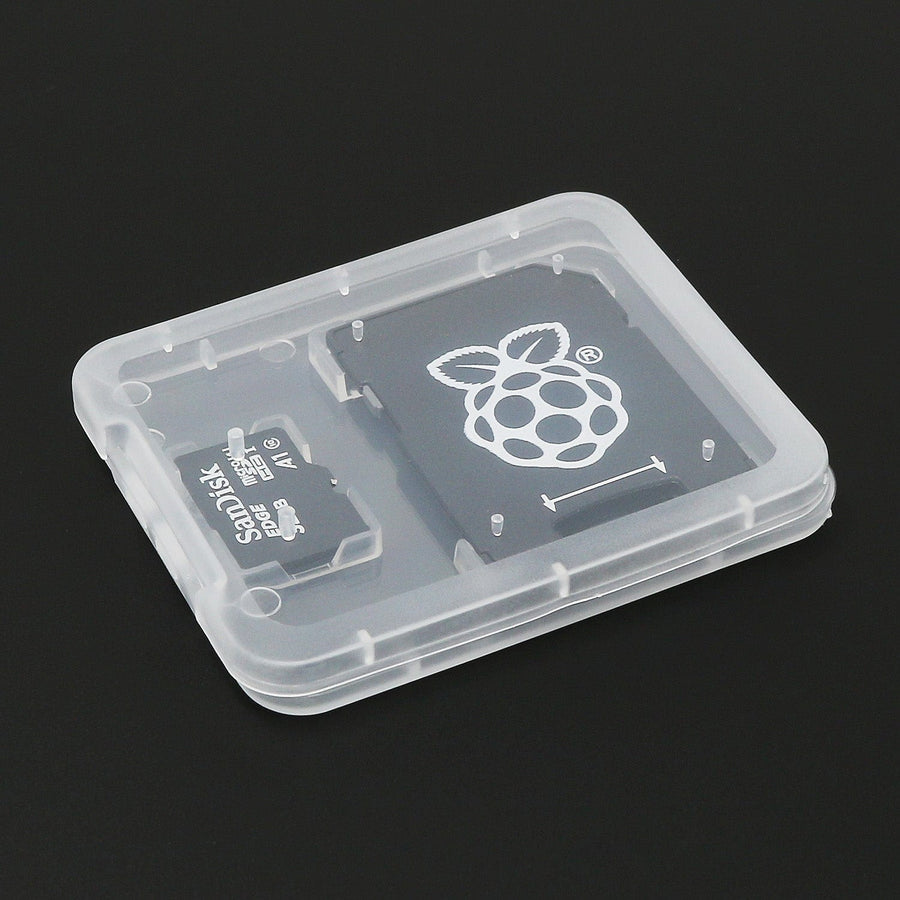 Jewel Cases for MicroSD Cards/SD Adapters (4-pack) - The Pi Hut