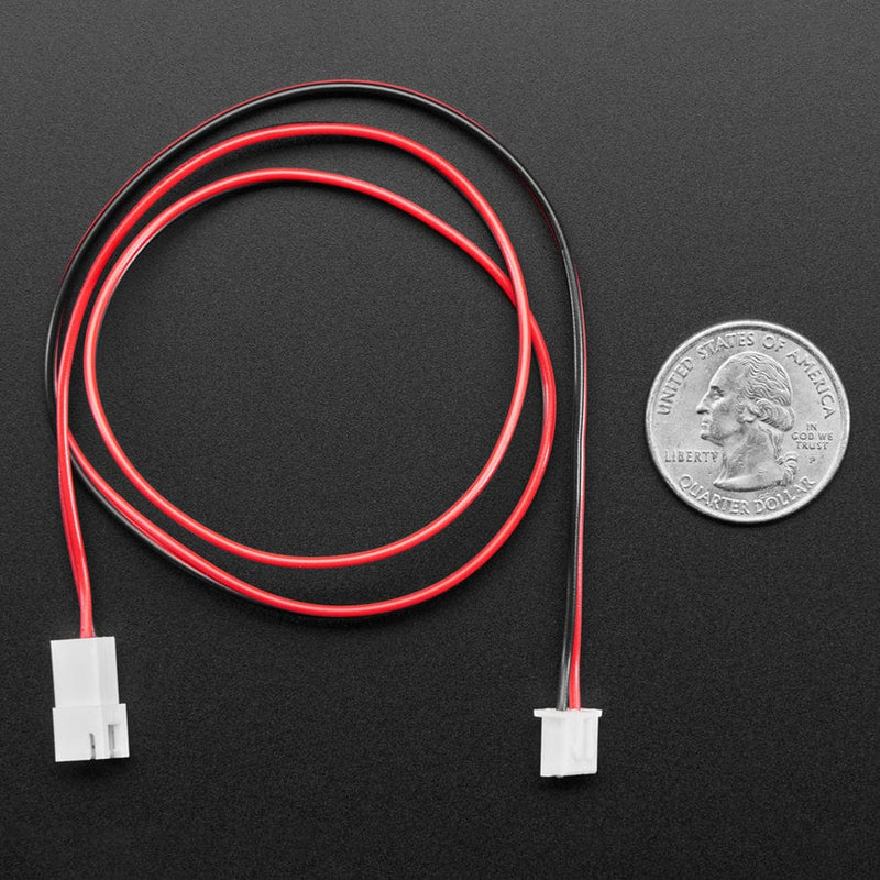 JST-XH Extension Cable - 2.5mm Pitch - 500mm long | The Pi Hut