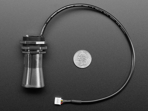 Large Ultrasonic (Sonar) Sensor with Horn and UART Output [Discontinued ...