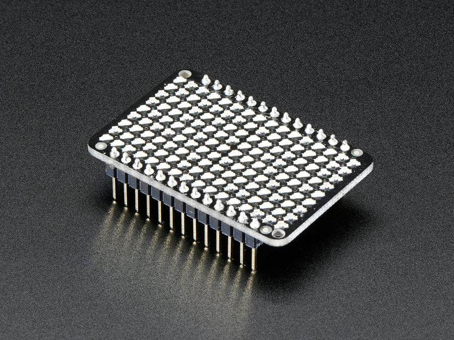 LED Charlieplexed Matrix - 9x16 LEDs - Green - The Pi Hut