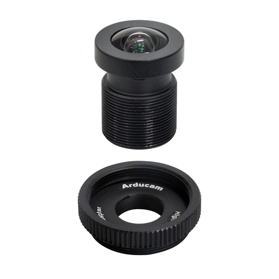 M12 Lens - 90-Degree Wide Angle with Raspberry Pi HQ Camera Adapter ...