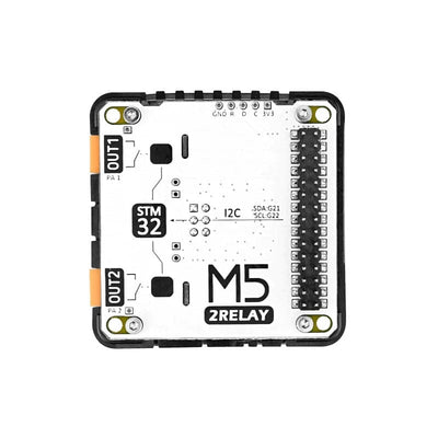 M5Stack 2-Channel AC Relay Module 13.2 (STM32F030) - The Pi Hut