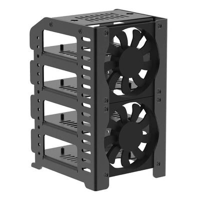 Metal Cluster Rack Case for Raspberry Pi [Discontinued] - The Pi Hut