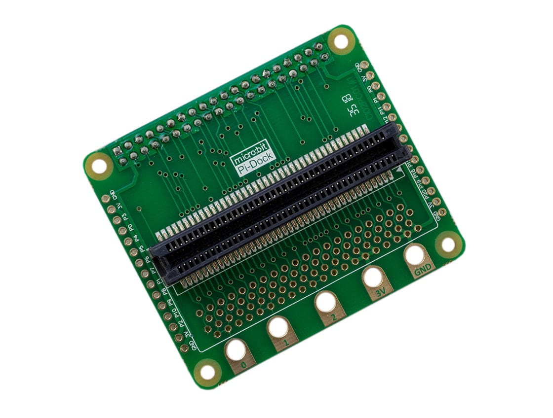 Micro:Bit to Raspberry Pi Adaptor (Vertical) [Discontinued] - The Pi Hut