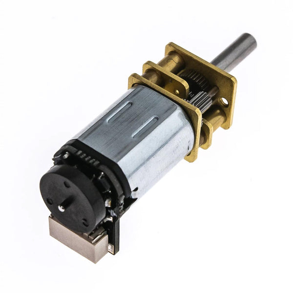 Micro Metal Gearmotor with Micro Metal Motor Encoder (MMME) - The Pi Hut