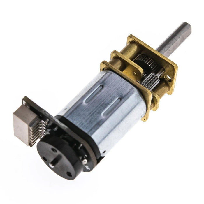 Micro Metal Gearmotor with Micro Metal Motor Encoder (MMME) - The Pi Hut