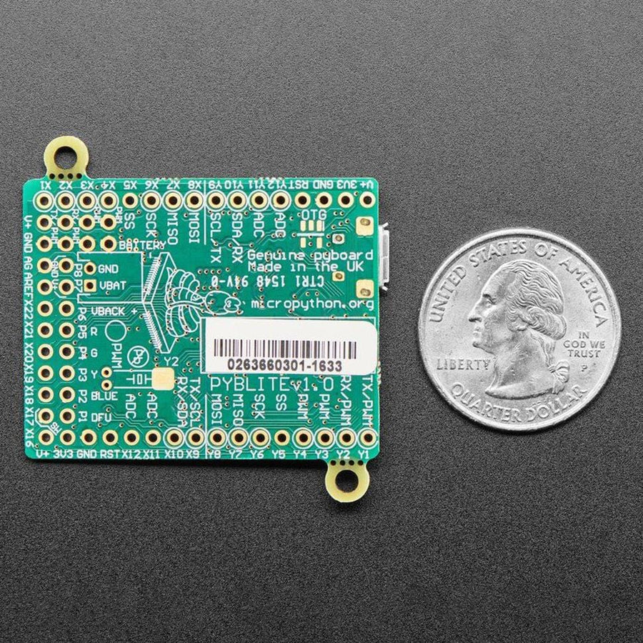 MicroPython Pyboard Lite v1.0 - STM32F411 [Discontinued] - The Pi Hut