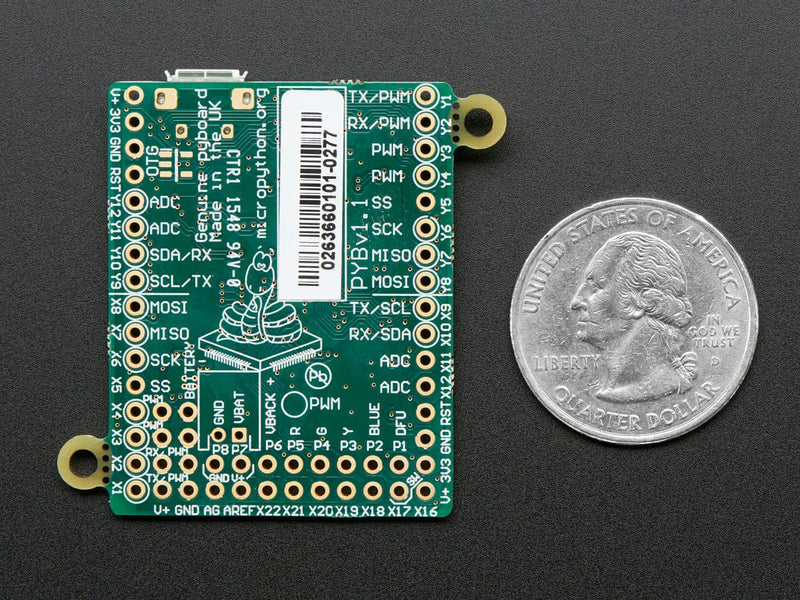 MicroPython pyboard (v1.1) - The Pi Hut