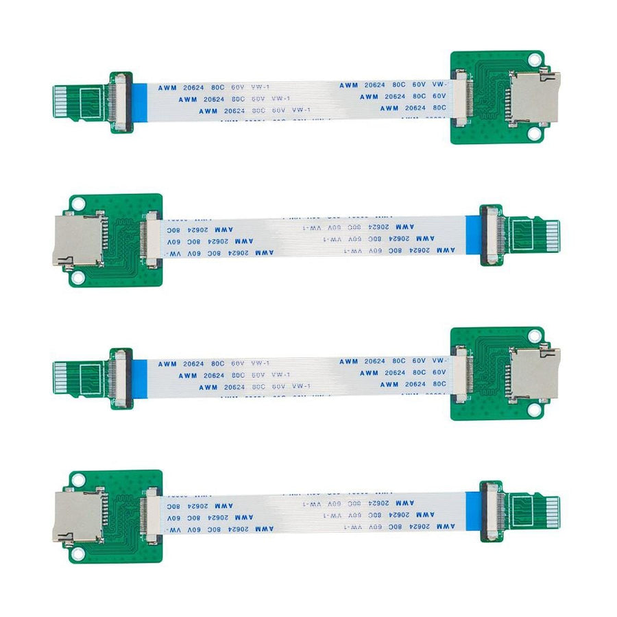MicroSD Extender Set for Uctronics Cluster Cases (4 pieces) - The Pi Hut