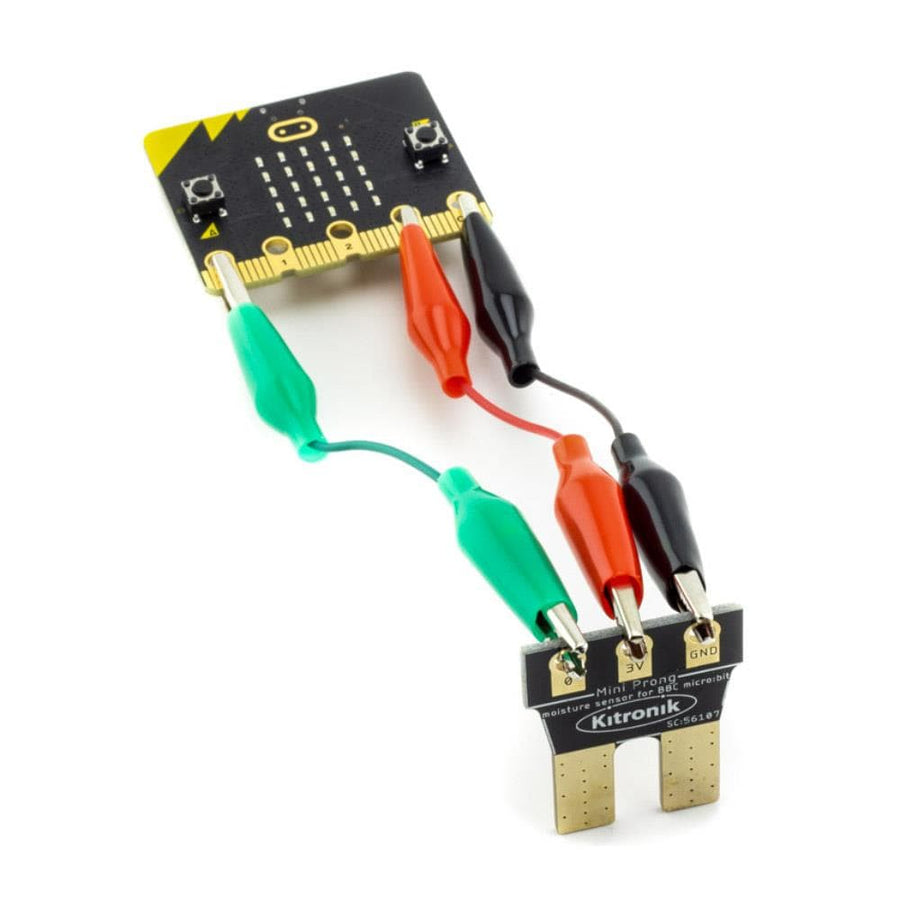Mini Prong Soil Moisture Sensor for BBC micro:bit | The Pi Hut Mini Prong Soil Moisture Sensor for BBC micro:bit | The Pi Hut