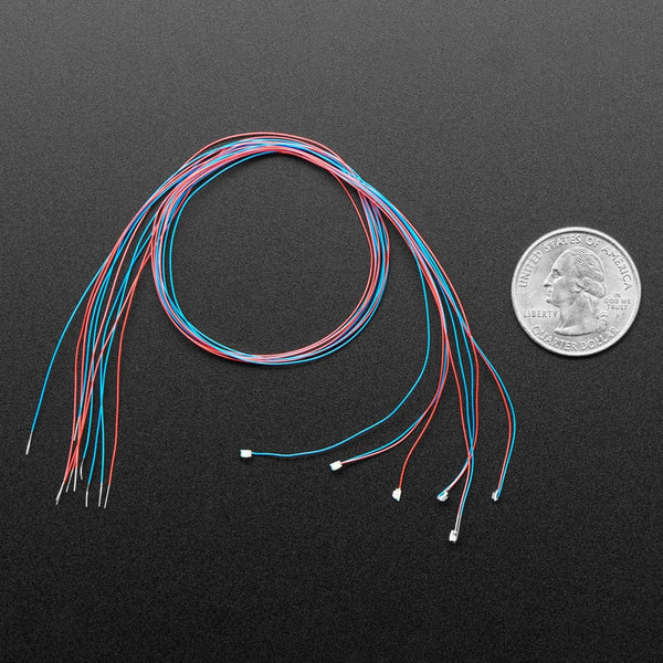Miniature Wired Purple LEDs - 0805 SMT (5 pack) - The Pi Hut