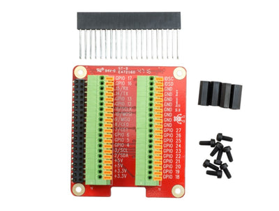 Spring-Loaded Terminal Breakout Board for Raspberry Pi | The Pi Hut