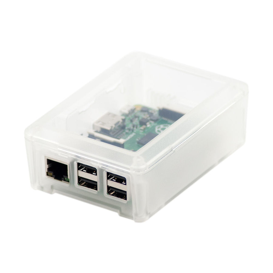 Modular Raspberry Pi 3 Case - Clear | The Pi Hut