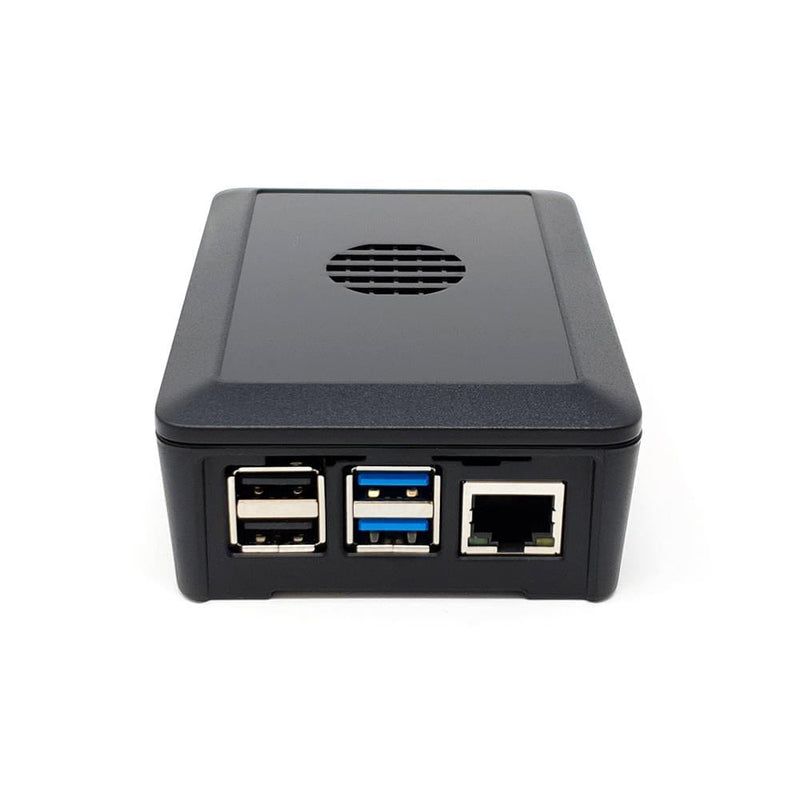 Modular Raspberry Pi 4 Case - Black - The Pi Hut