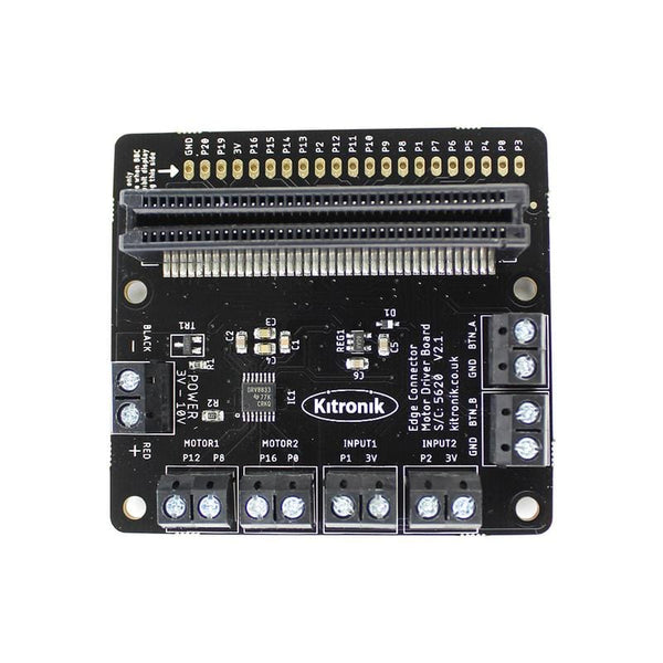 Motor Driver Board V2 for the micro:bit [Discontinued] | The Pi Hut