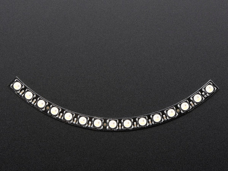 NeoPixel 1/4 60 Ring - 5050 RGBW LED w/ Integrated Drivers (Natural ...