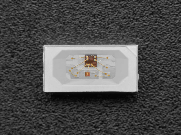 NeoPixel Addressable RGB LEDs - Slim Flat 3.2mm x 1.0mm 10 pack (SK6812 ...