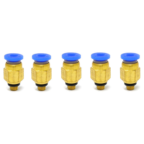 PC4-M5 (Blue) Pneumatic Connectors (5-pack) - The Pi Hut