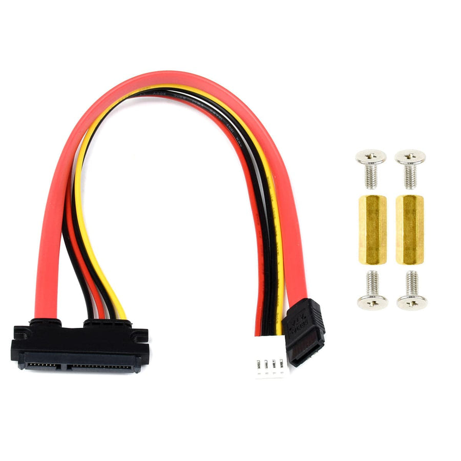 PCI-E to 4-channel SATA 3.0 Adapter for CM4 IO Board | The Pi Hut