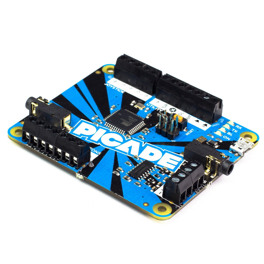 Picade PCB - Arduino Compatible with 3W Amp [Discontinued] - The Pi Hut