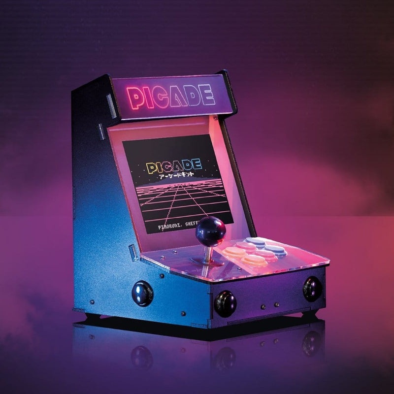 Picade - Raspberry Pi Arcade Machine (10" display) with PICO-8 | The Pi Hut
