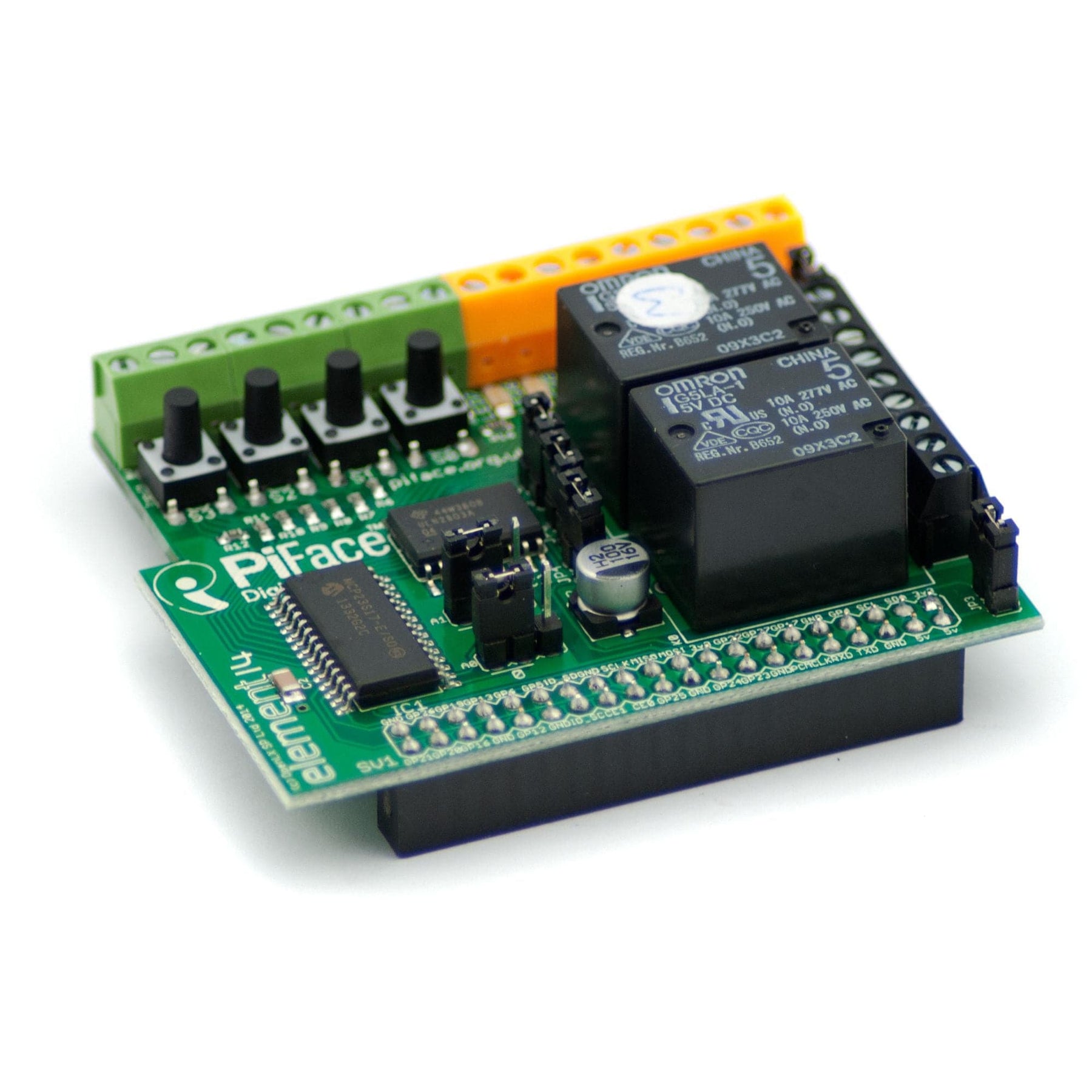 PiFace Digital 2 I/O Expansion Board [discontinued] | The Pi Hut
