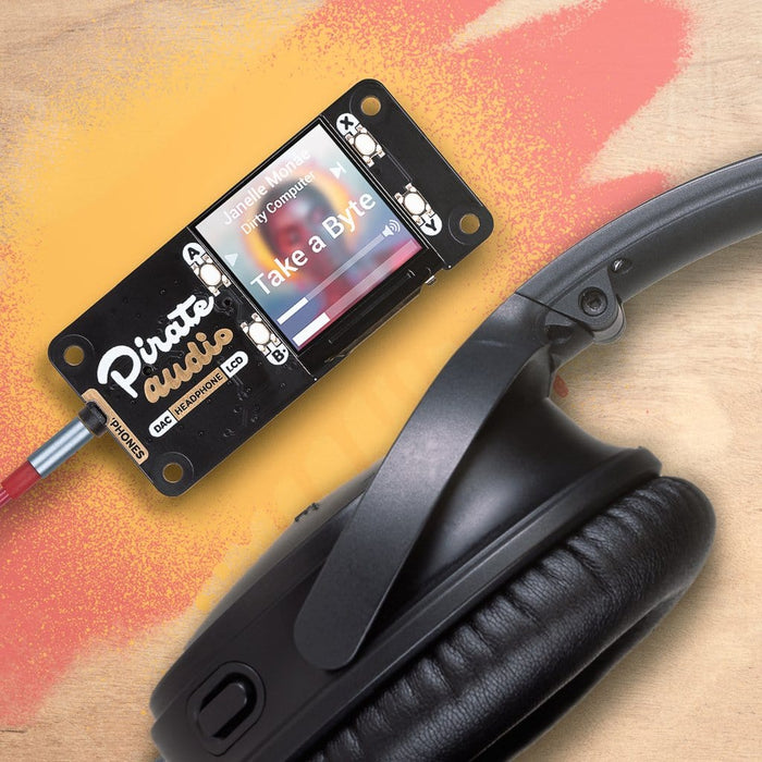 Pirate Audio: Headphone Amp for Raspberry Pi [Discontinued] - The Pi Hut