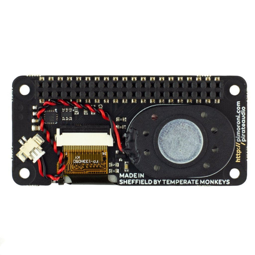 Pirate Audio: Speaker for Raspberry Pi [discontinued] | The Pi Hut