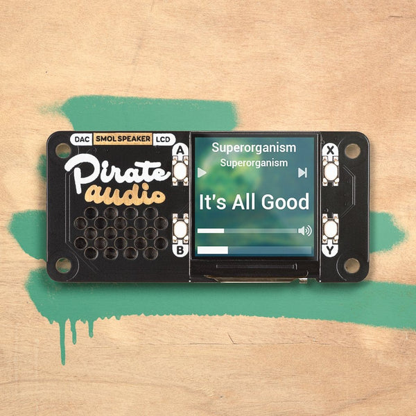 Pirate Audio: Speaker for Raspberry Pi [discontinued] - The Pi Hut