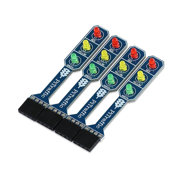 PiTraffic - Raspberry Pi Traffic Light HAT - The Pi Hut