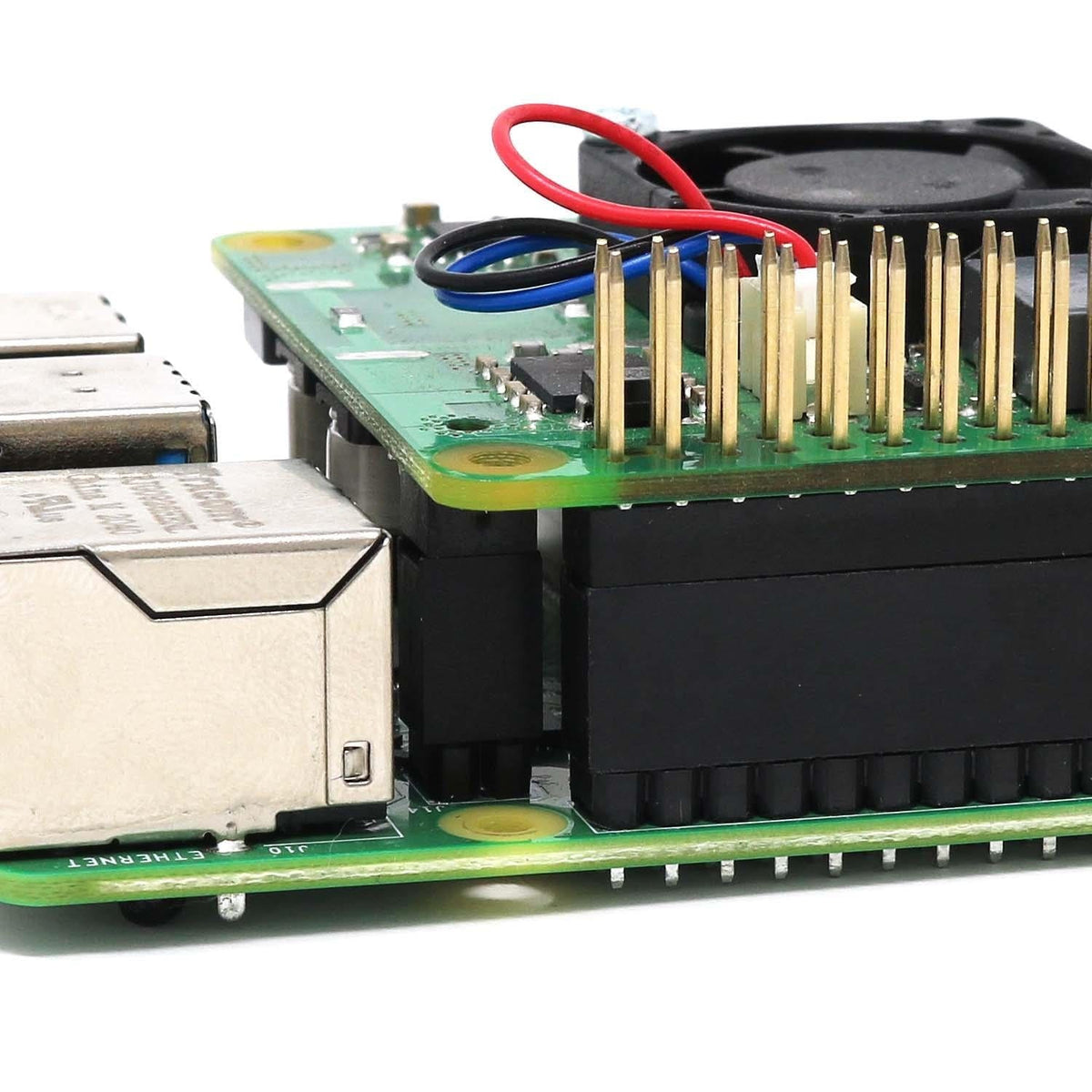 PoE+ HAT Push-Fit Extra Tall Header Kit | The Pi Hut