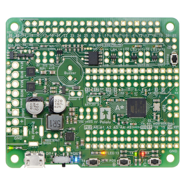 Pololu A-Star 32U4 Robot Controller SV with Raspberry Pi Bridge - The ...