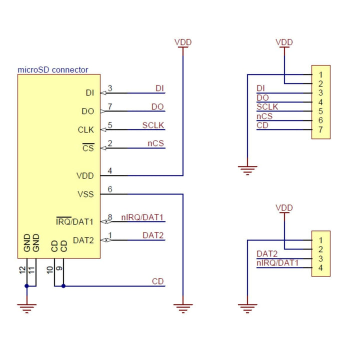 Pololu Breakout Board for MicroSD Cards - The Pi Hut