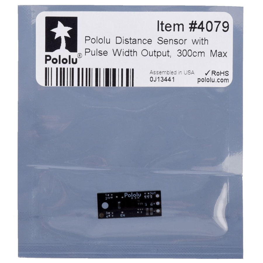 Pololu Distance Sensor With Pulse Width Output 300cm The Pi Hut